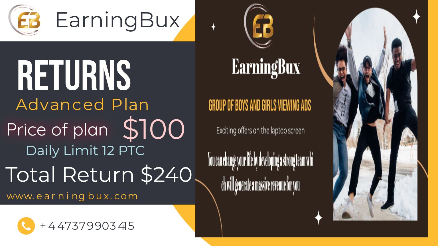 EarningBux - Login